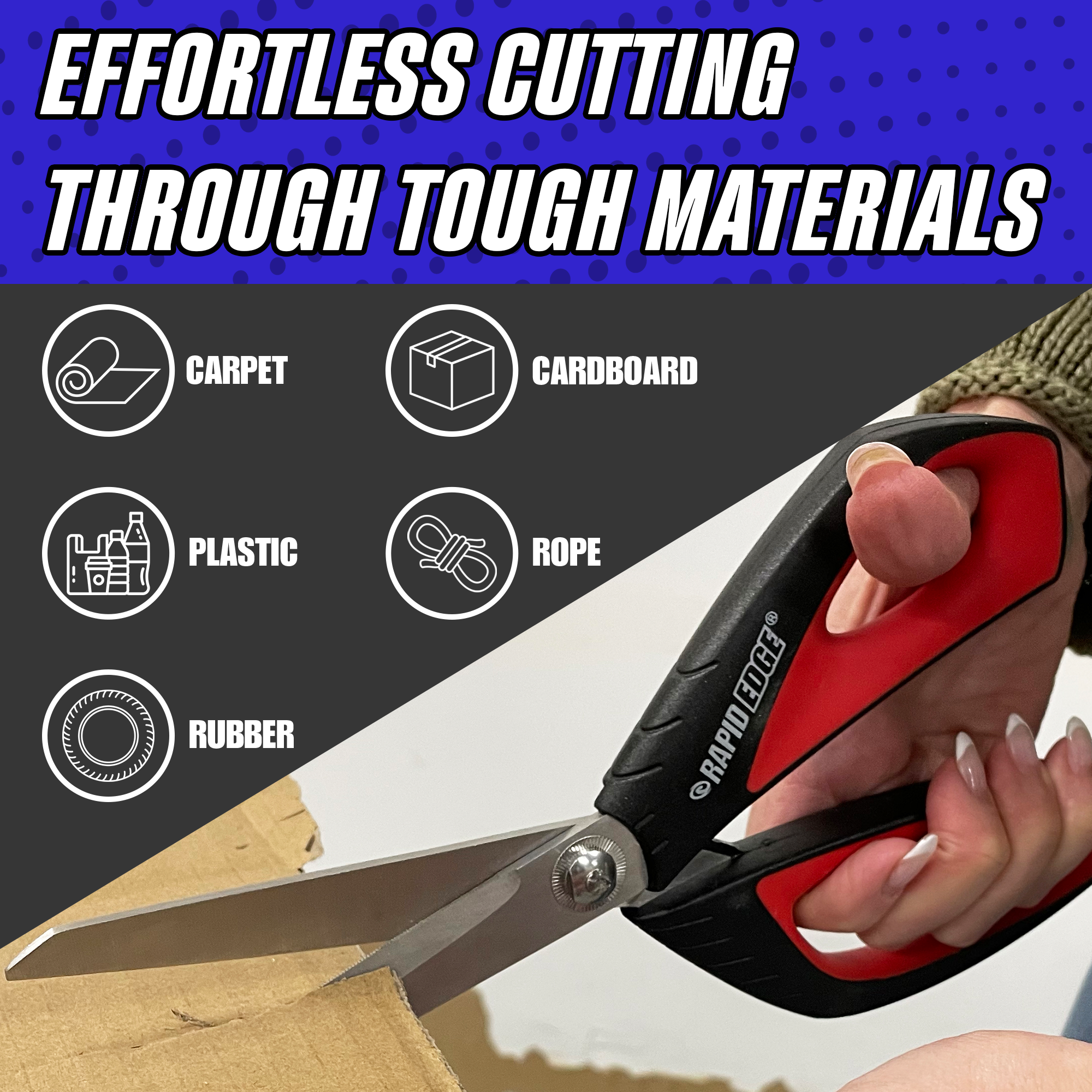 Heavy Duty 10" Scissors – Top Notch Tools
